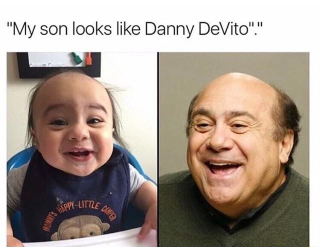 Xdd My Son Looks Like Danny Devito Ifunny