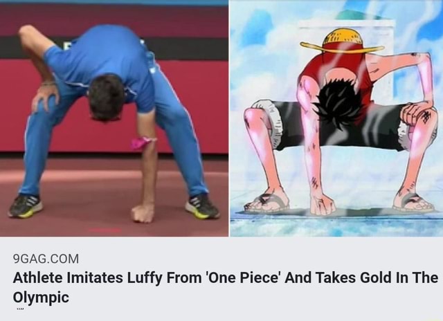 Athlete Imitates Luffy From 'One Piece' And Takes Gold In The Olympic ...