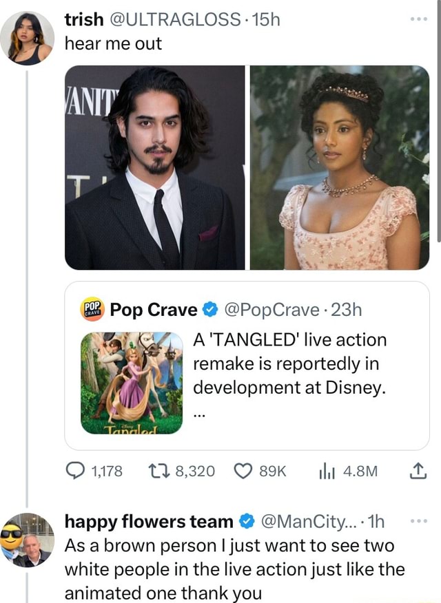Wish @ULTRAGLOSS hear me out Pop Crave @ @PopCrave 'TANGLED' live ...