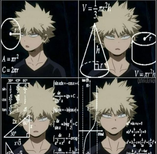 Confused Bakugou calculus - iFunny