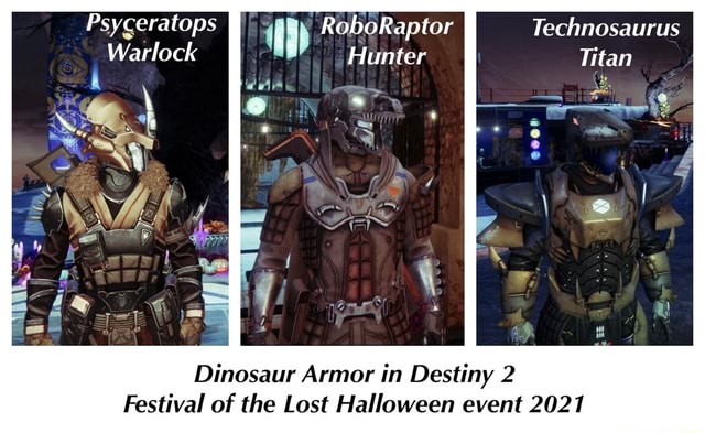 Psyceratops RoboRaptor Technosaurus Technosaurus Titan Warlock Hunter ...