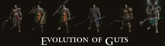 EVOLUTION OF GUTS - iFunny Brazil