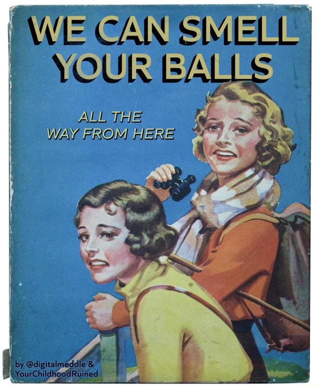 WE WE CAN SMELL YOUR BALLS ALL THE WAY FROM HERE by @digitalm - iFunny