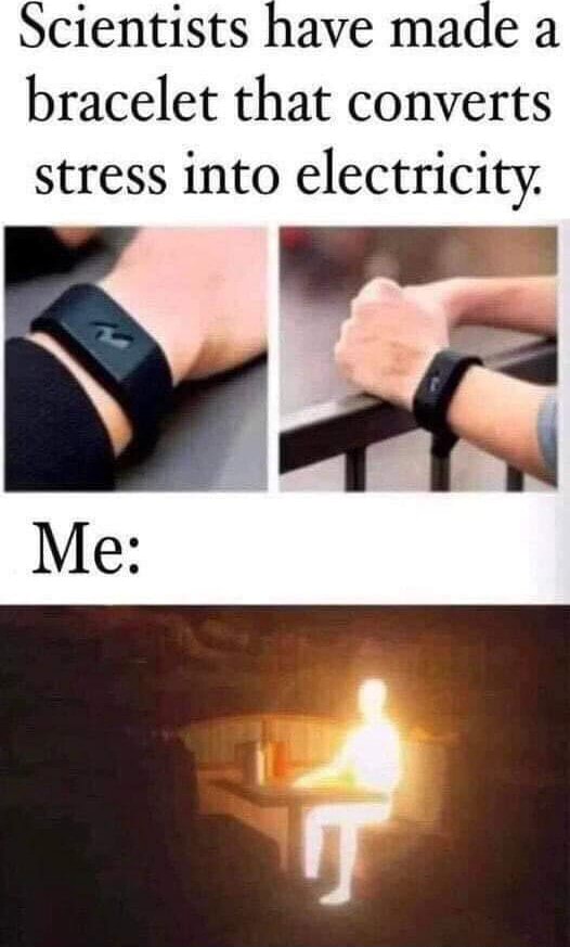 Bracelet That Converts Stress To Energy