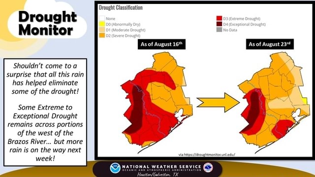 Drought Classification Drought Monitor Shouldn't come toa surprise that ...