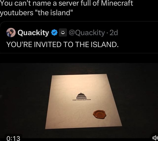 You Can T Name A Server Tull Of Minecratt Youtubers The Island