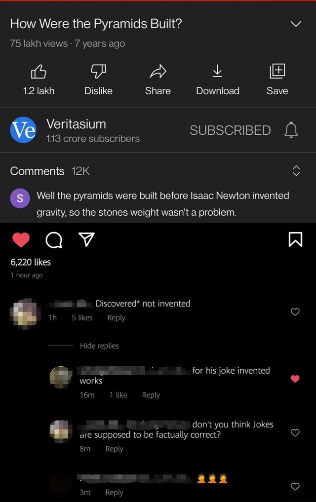 How Were the Pyramids Built? 75 lakh views - 7 years ago 1.2 lakh Dislike Share Download Save ...