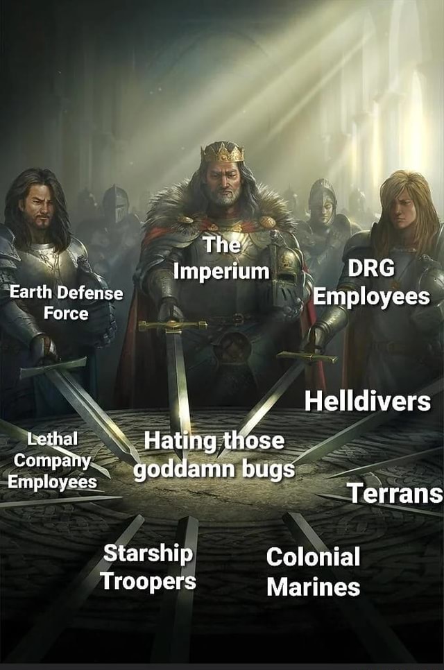 AN The imperium DRG Earth Defense Employees Force Helldivers Lethal ...