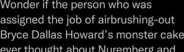 Wonder if the person who was assigned the job of airbrushing-out Bryce ...