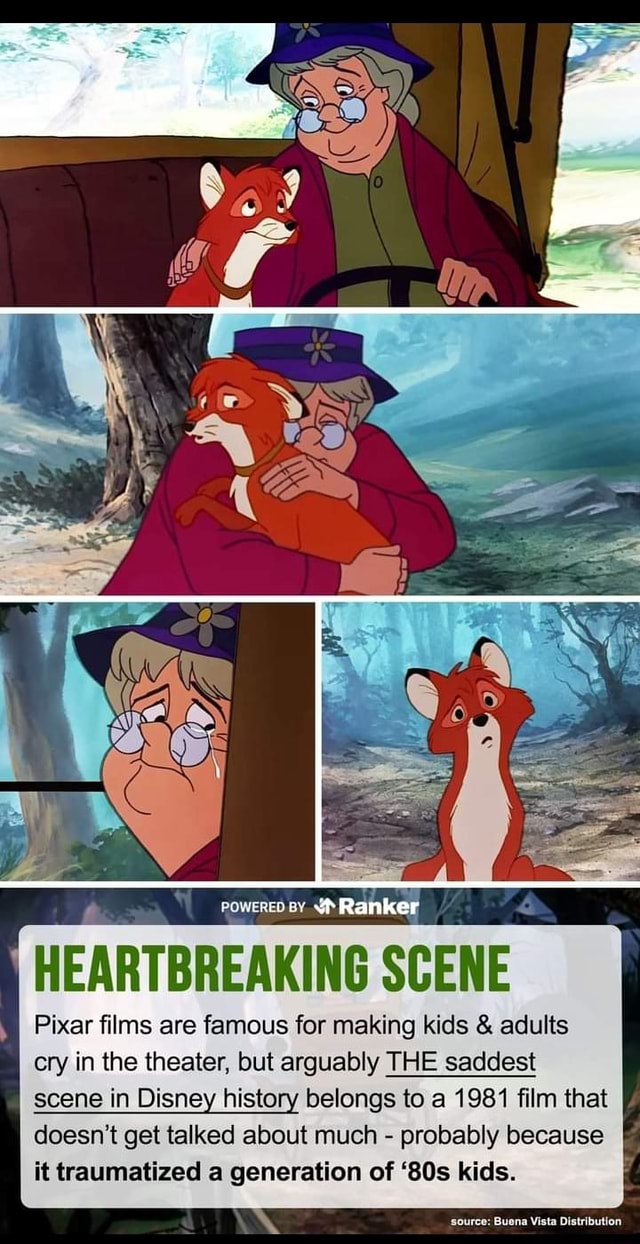 POWERED BY Ranker SCENE I Pixar films are famous for making kids ...