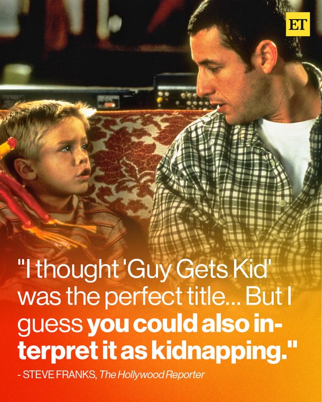 Hold on Scuba Steve! 😱 Adam Sandler’s classic comedy ‘Big Daddy ...