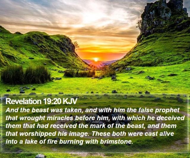 Revelation KJV I And the beast was taken, and with him the false ...