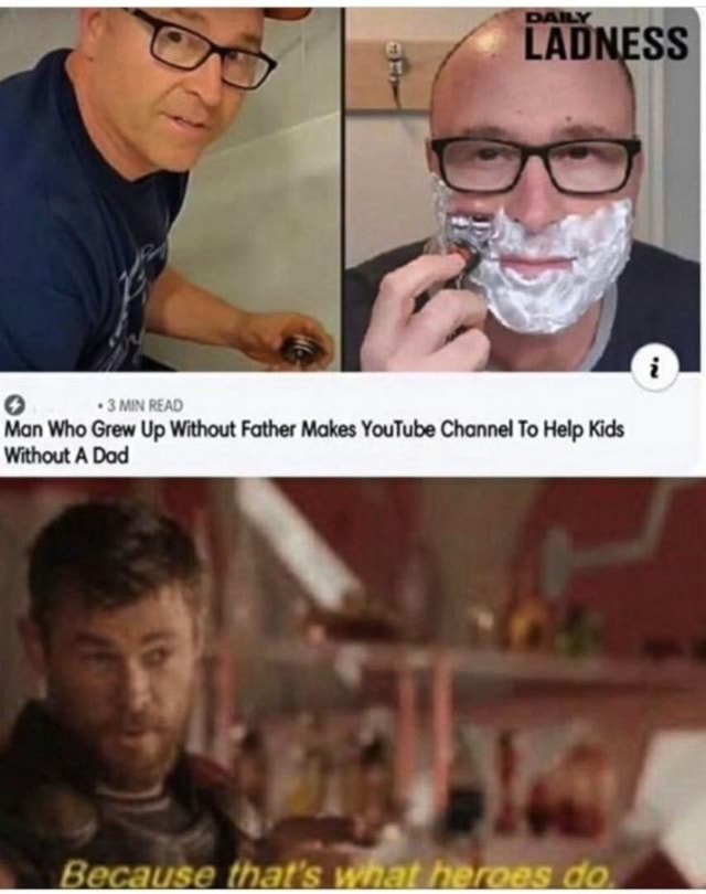 Man Who Grew Up Without Father Makes YouTube Channel To Help Kids ...
