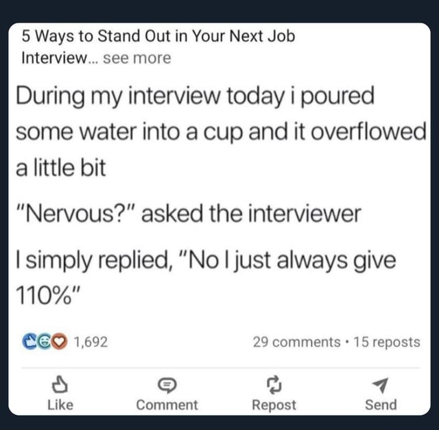 Stand out in your next job 😉 #memes #workmemes - 5 Ways to Stand Out in ...