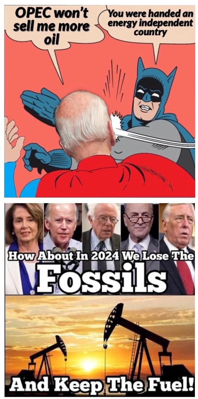 OPEC sell won't me more You were handed an About In 2024 We Lose T The Fossils And Keep The Fuel ...
