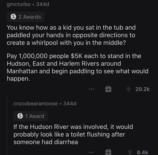 Gmcturbo 344d 2 Awards You know how as a kid you sat in the tub and ...