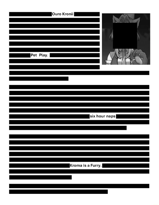 Oure Pet Play. six hour naps Kroma is a Furry. - iFunny