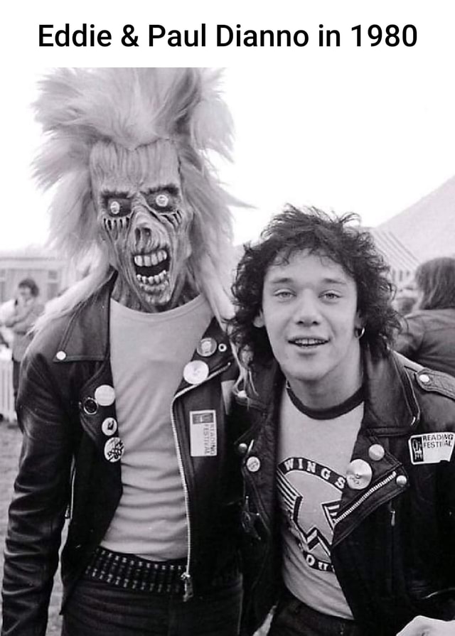 Eddie & Paul Dianno in 1980 - America’s best pics and videos