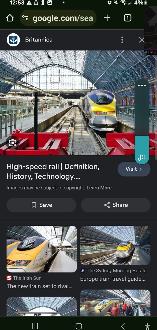 Britannica NS High-speed rail I Definition, Visit > History, Technology ...