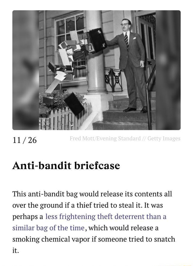 #meme #memes #mildly_interesting #strange #inventions - Anti-bandit ...