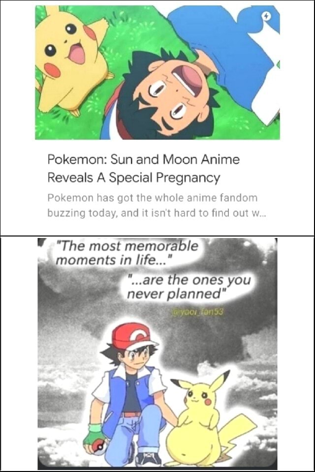 Pokemon: Sun and Moon Anime Reveals A Special Pregnancy Pokemon has got ...