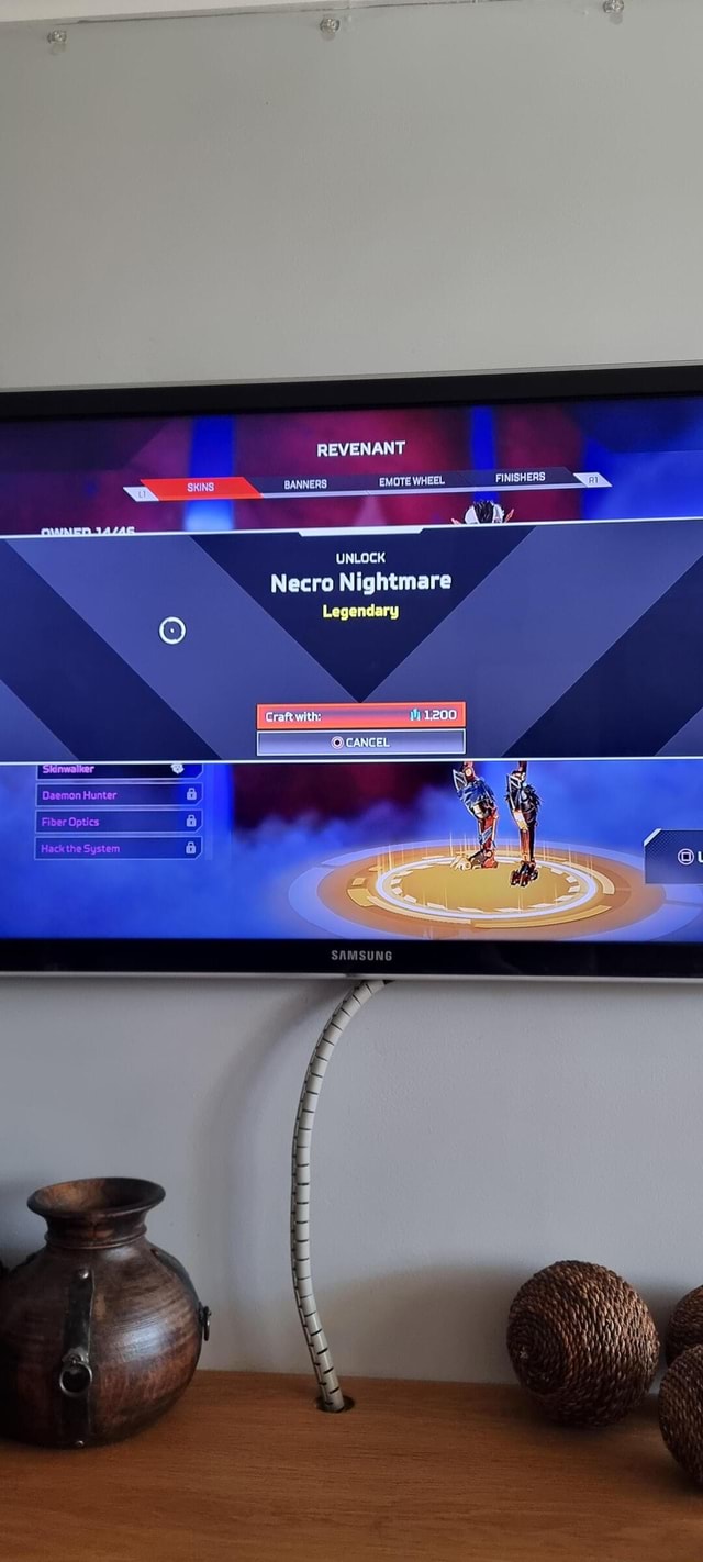 REVENANT FINISHERS UNLOCK Necro Nightmare Legendary 'Craftwith: SAMSUNG ...