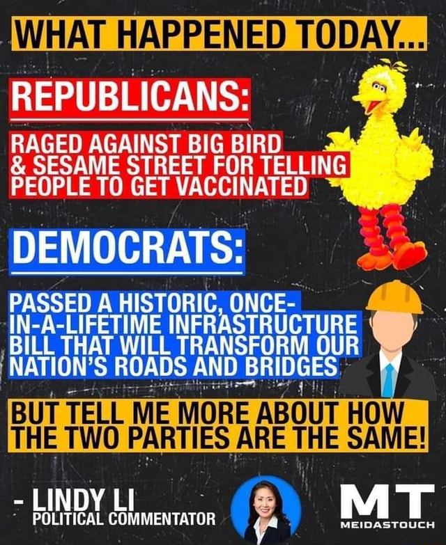 REPUBLICANS: RAGED AGAINST BIG BIRD & SESAME STREET FOR TELLING PEOPLE ...