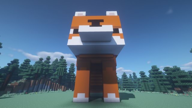 Minecraft Fox House - iFunny Brazil