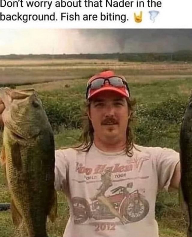 WOrry background. Fish are biting. - iFunny