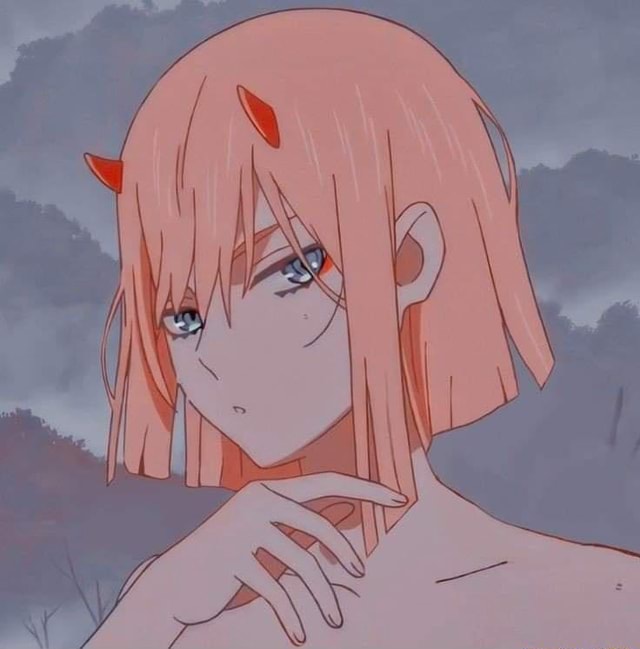 Zero Two With Short Hair ️ Ifunny