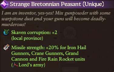 Strange Bretonnian Peasant (Unique) Tam an inventor, yes-yes! Mix ...