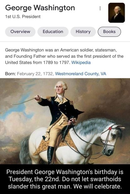 George Washington U.S. President Overview Education -_History George ...