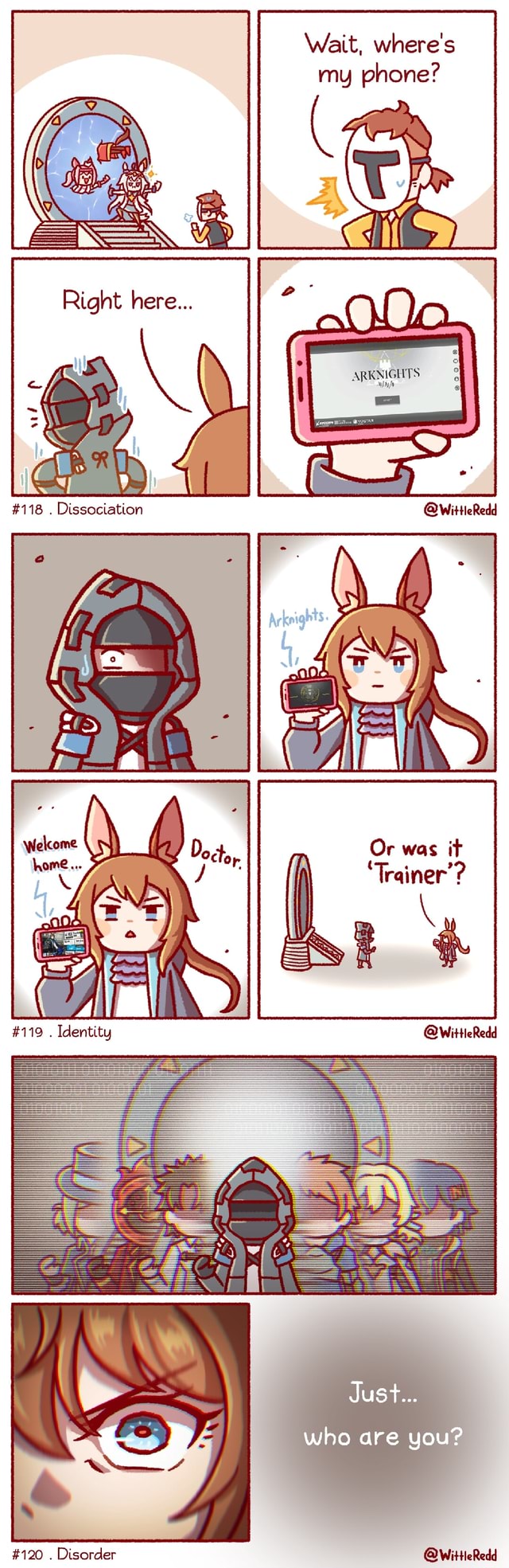Wait, where's my phone? Or was it "Trainer'? Just... who are you? #120 ...