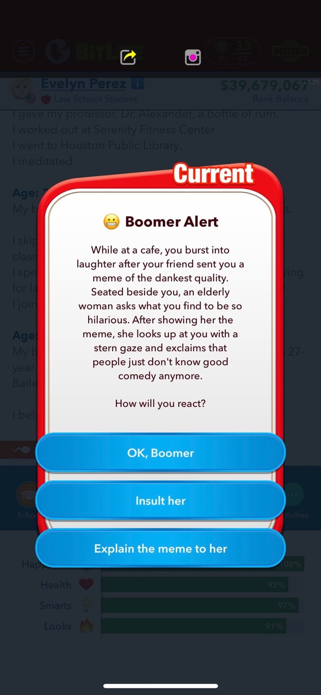 9 Boomer Alert While at a cafe, you burst into laughter after your ...