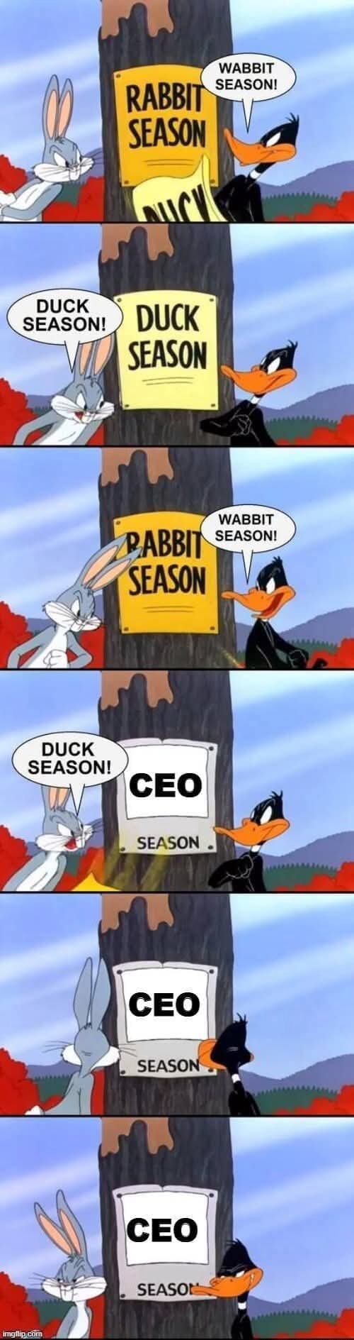 WABBIT SEASON! DD DUCK SEASON "ABBITS SEASON! og Season I, SEASON . I ...