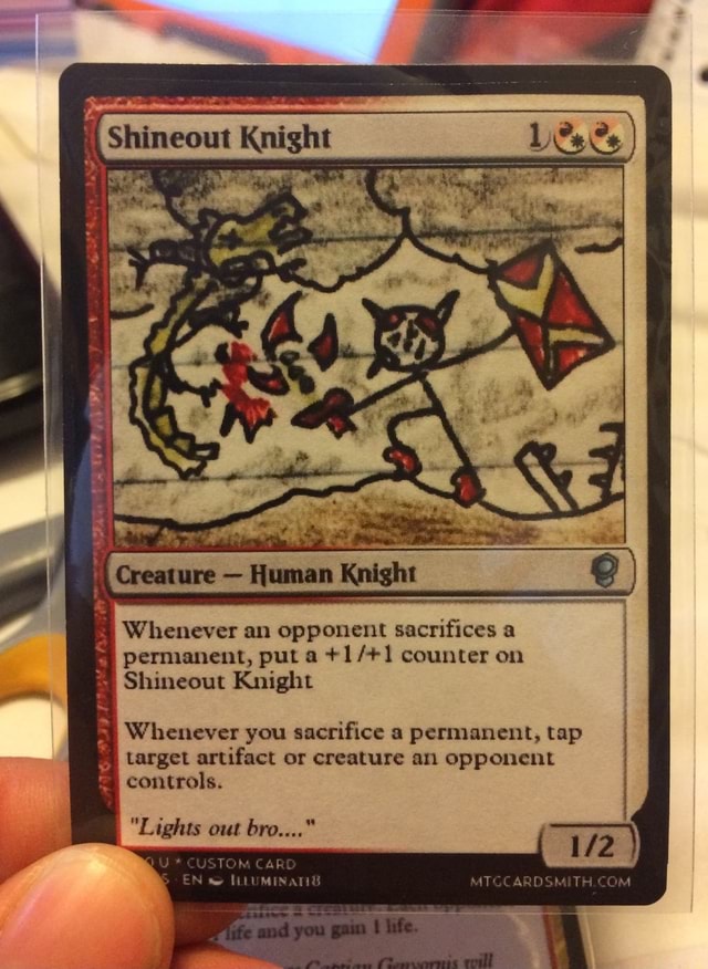 Whenever an opponent sacrifices a E permanent, put à +1/+1 counter on ...