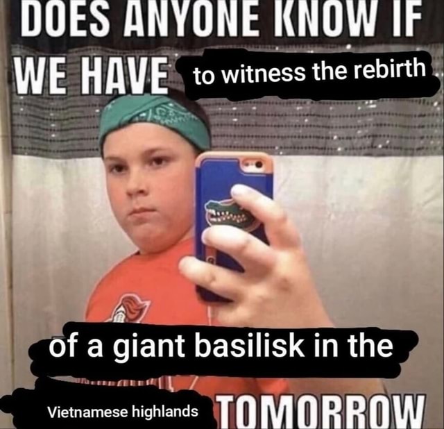 WE HAVE to witness the rebirth of a giant basilisk in the Vietnamese ...