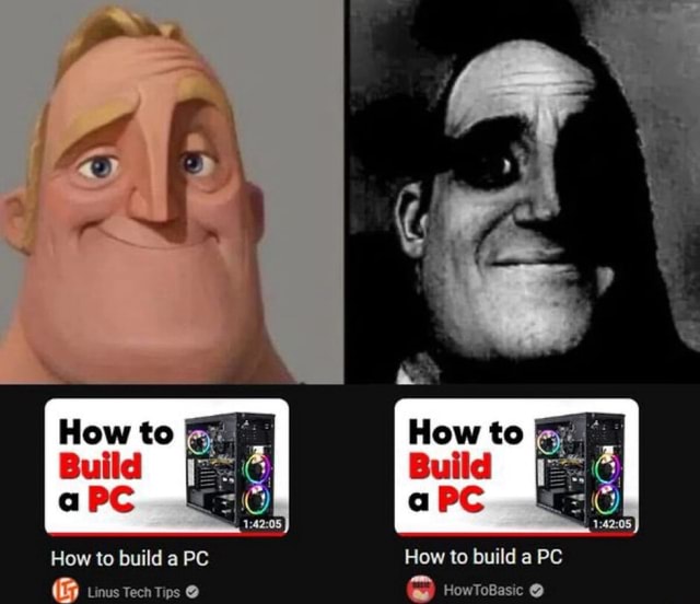 How to How to build a PC How to build a PC Linus Tech Tips @ HowToBasic ...