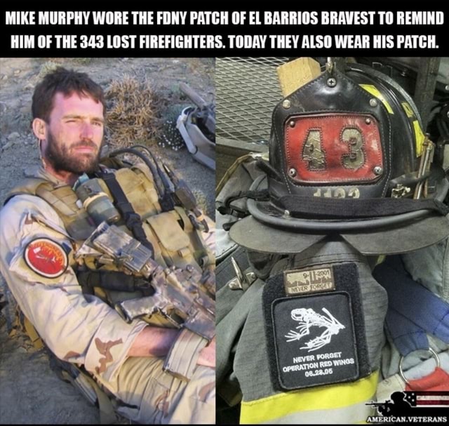 MIKE MURPHY WORE THE FONY PATCH OF EL BARRIOS BRAVEST TO REMIND HIM OF ...