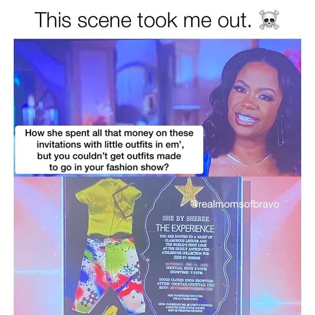 BAFFLED. 😂 #rhoa - This scene took me out. How she spent all that money ...