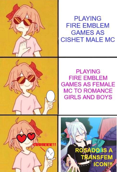 Egg_irl - PLAYING FIRE EMBLEM GAMES AS CISHET MALE MC PLAYING FIRE ...