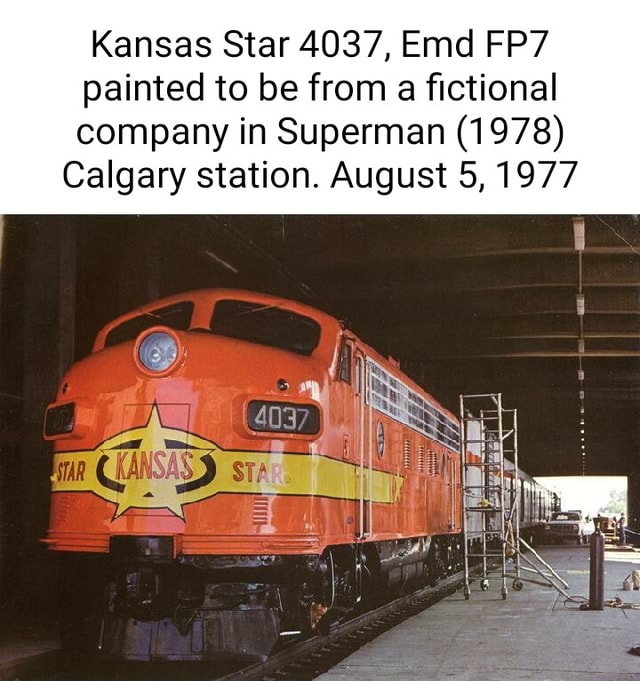 Kansas Star 4037, Emd painted to be from a fictional company in ...