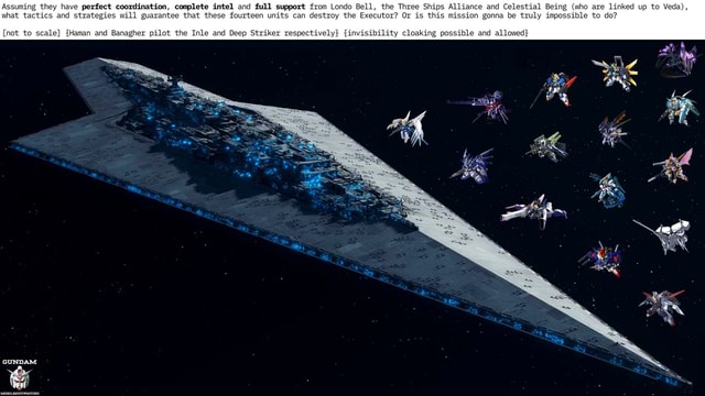 If you're the commander for the Gundams, what battle plan will you draw ...