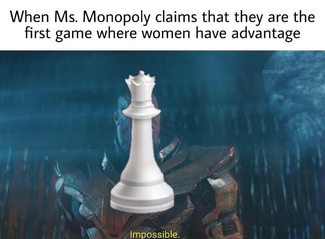 When Ms. Monopoly claims that they are the ﬁrst game where women have ...