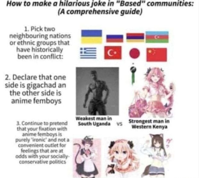 How to make a hilarious joke in "Based" communities: (A comprehensive ...