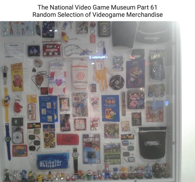 The National Video Game Museum Part 61 Random Selection of Videogame ...