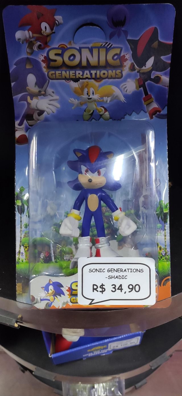Ila VCrNERPATIONC SONIC GENERATIONS -SHADIC R$ 34,90 - iFunny