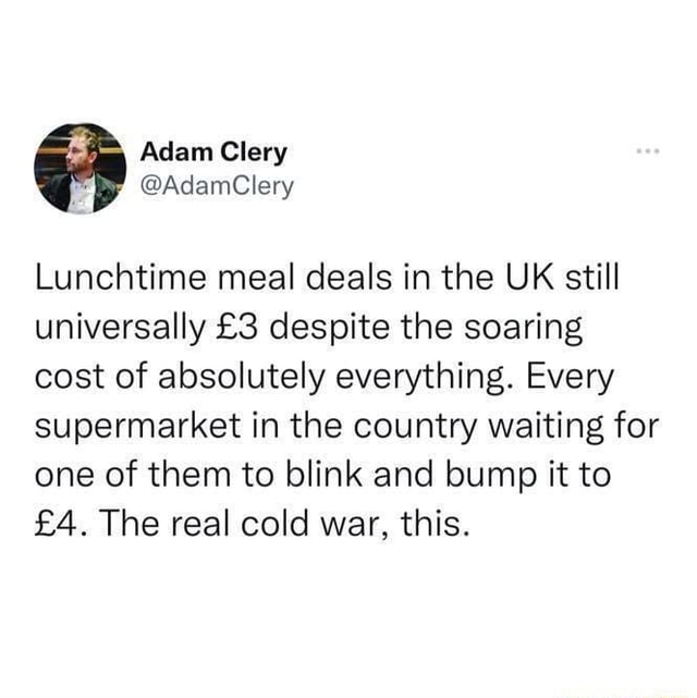 Adam Clery Lunchtime meal deals in the UK still universally despite the ... Adam Clery Lunchtime meal deals in the UK still universally despite the ...