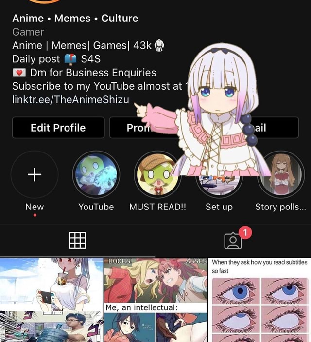 Anime Memes Culture Gamer Anime I MemesI GamesI Daily post Dm for ...