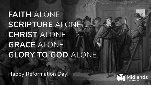 FAITH ALONE. I SCRIPTURE ALON CHRIST ALONE. GRACE ALONE. GLORY TO GOD ...